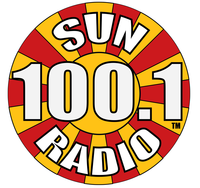 Sun Radio 100.1 Sticker Sun Radio Store